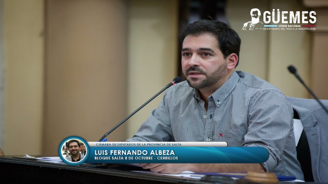 Para Albeza, el voto de la población fue hacia “un cambio de paradigma ...