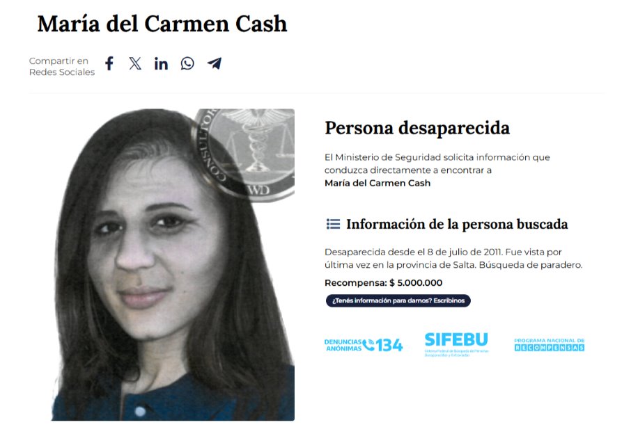 El caso María Cash retoma impulso descartando pistas y citando a siete ...