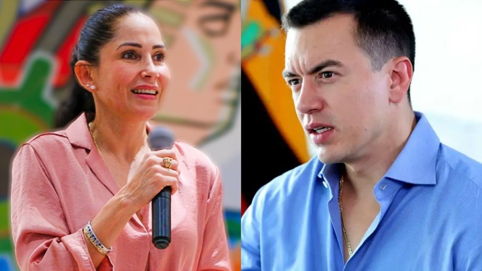 Ecuador: Daniel Novoa y Luisa González se enfrentan al balotaje en ...