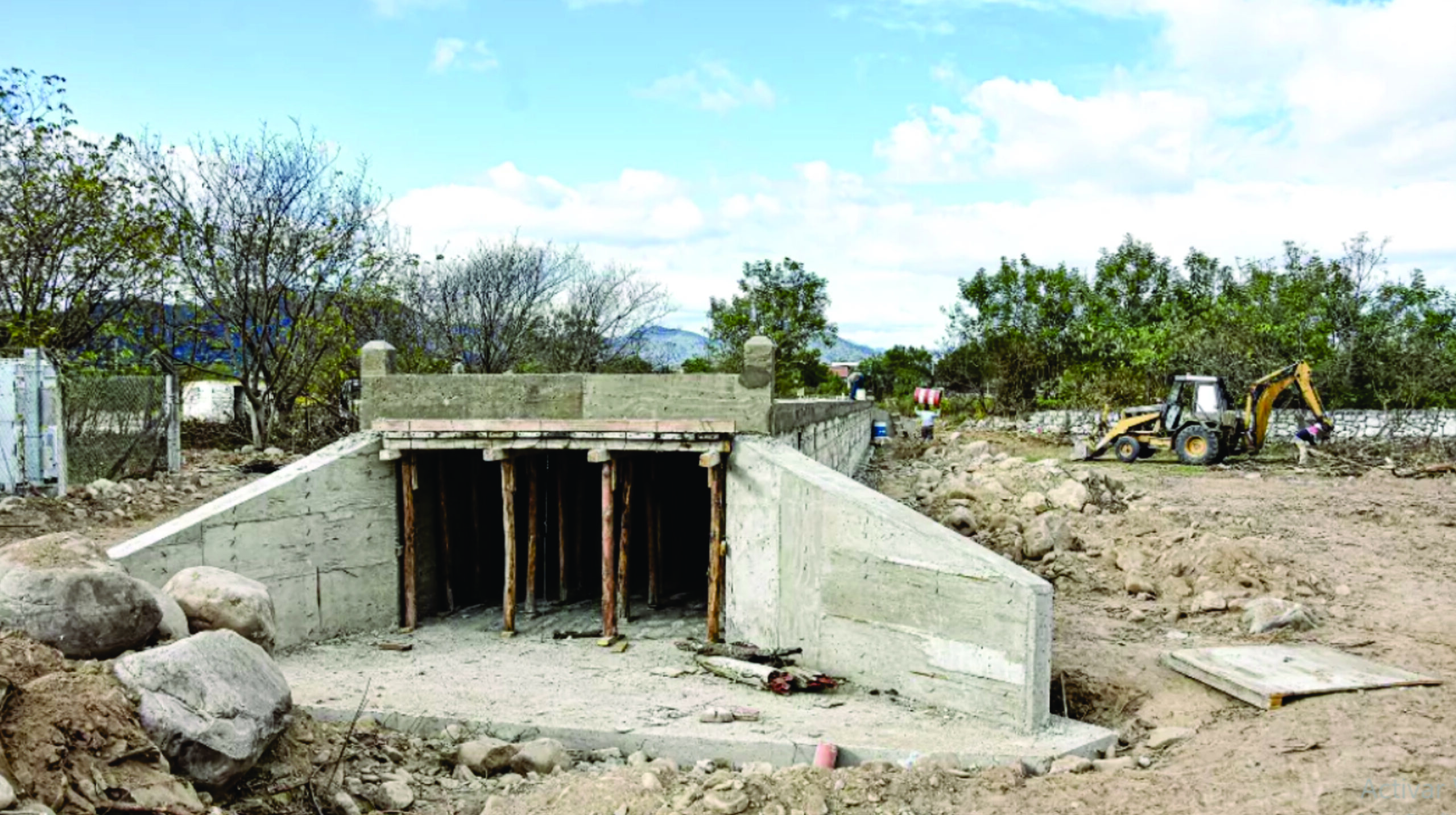 Avanza la construcción de los puentes de Vaqueros y circunvalación ...